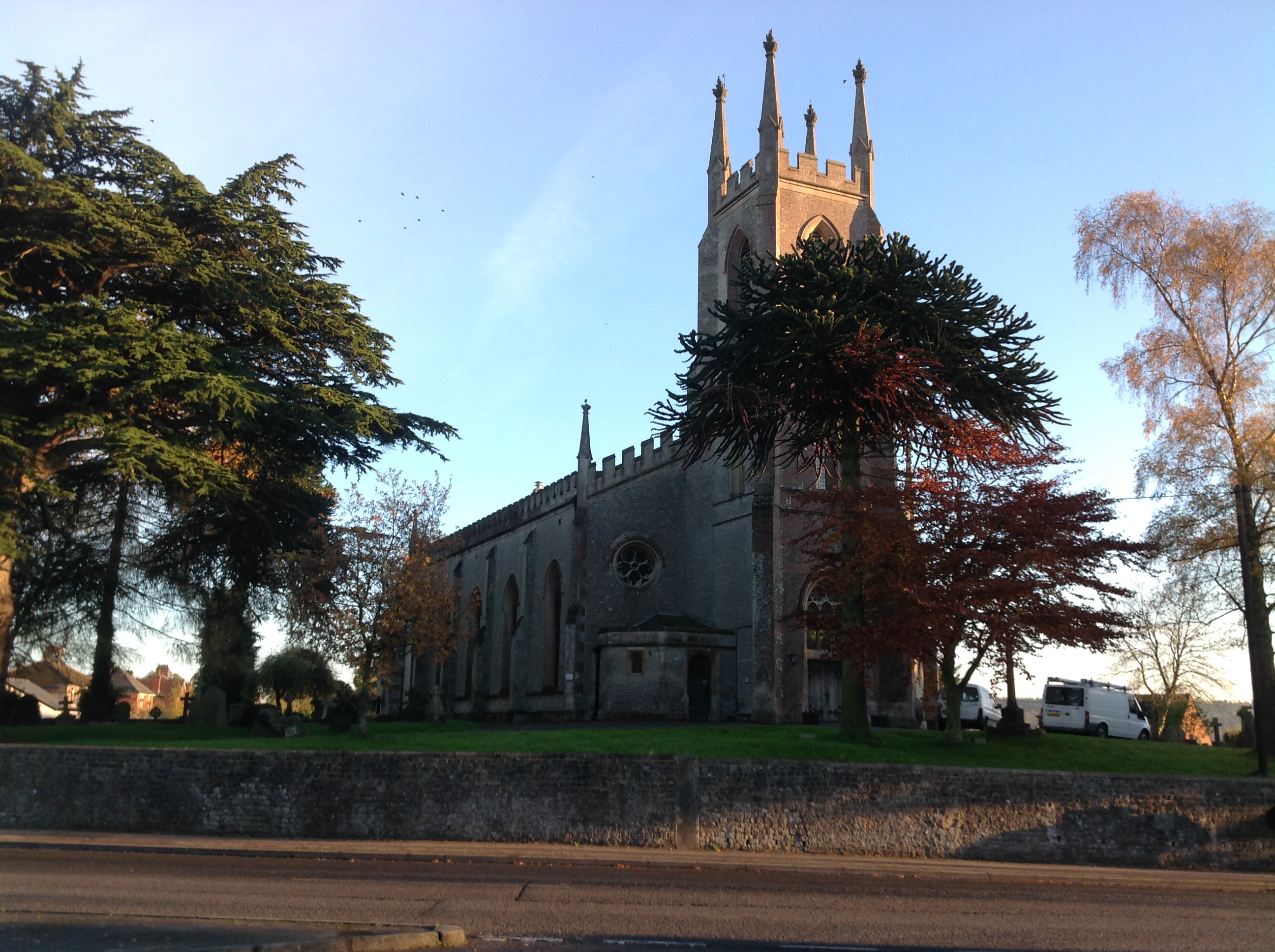 EPW011063 ENGLAND (1924). Christ Church, Warminster, 1924 | Britain ...