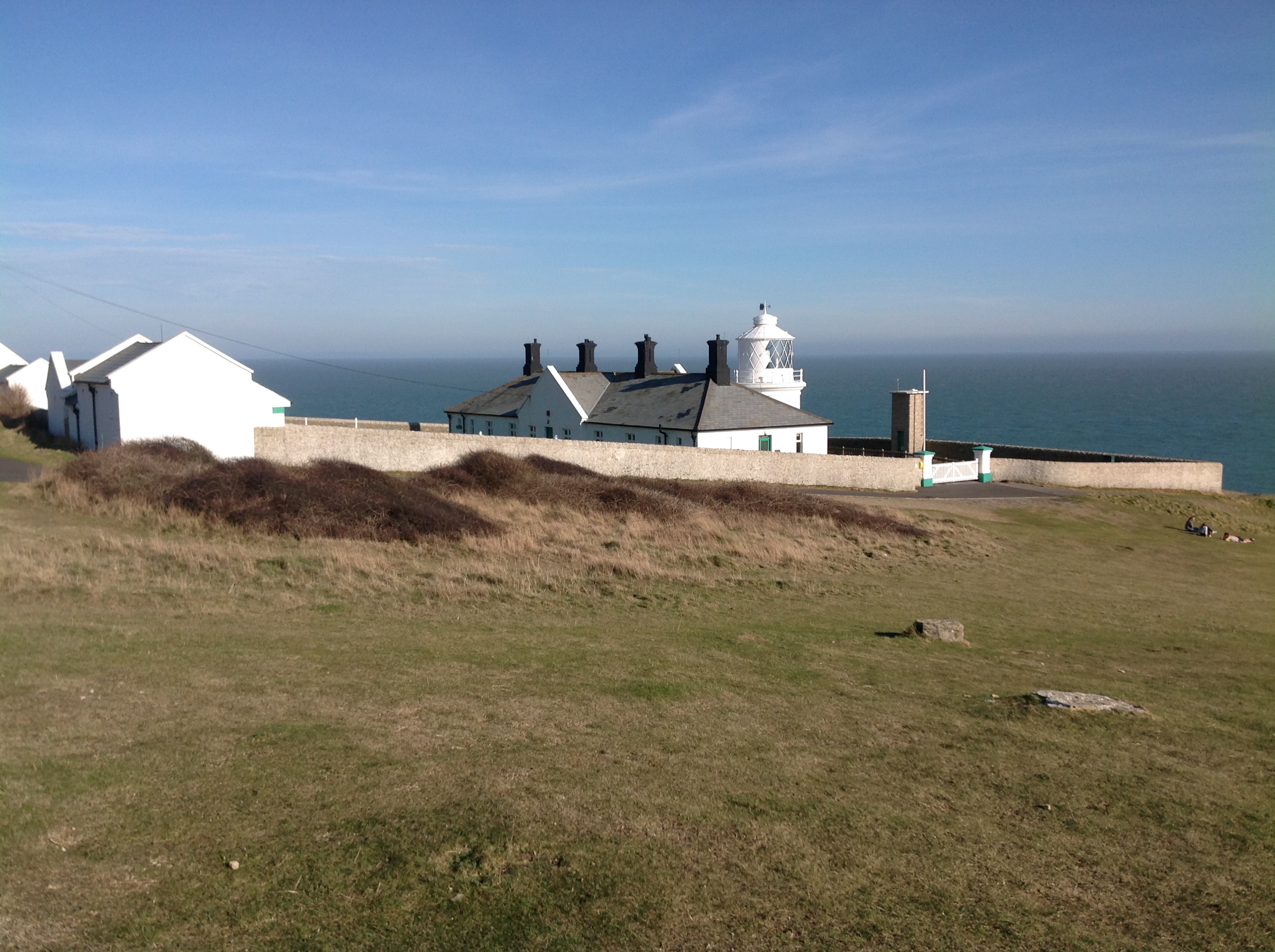 epw000305 ENGLAND (1920). Anvil Point Lighthouse, Durlston, 1920 ...