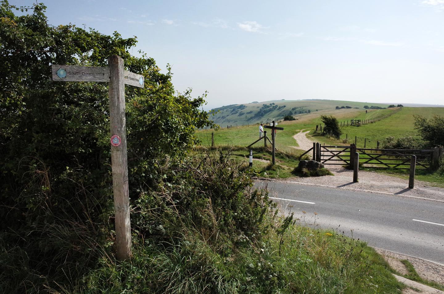 epw043867 ENGLAND (1934). Countryside around Big Bottom and Ditchling ...