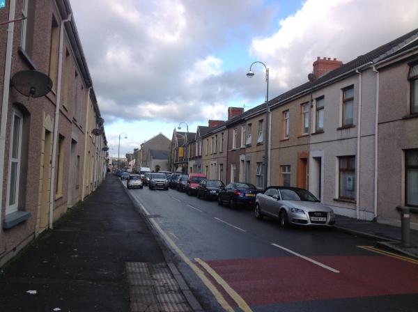 wpw029865 WALES (1929). View of South Wales steel and tinplate works ...